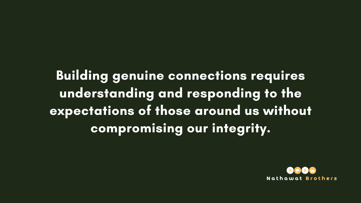 Why Behaving As You Are Isn’t Good | Nathawat Brothers